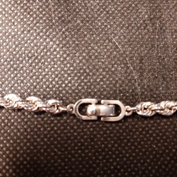 Dior | Jewelry | Christian Dior Silver Chain | Poshmark